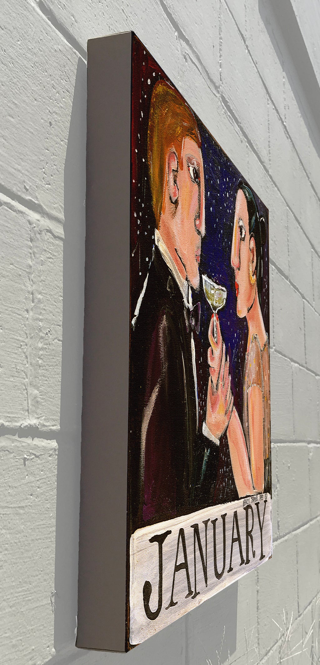 Gallery Grand - January Toast - Original Series – Nancy Thomas Gallery